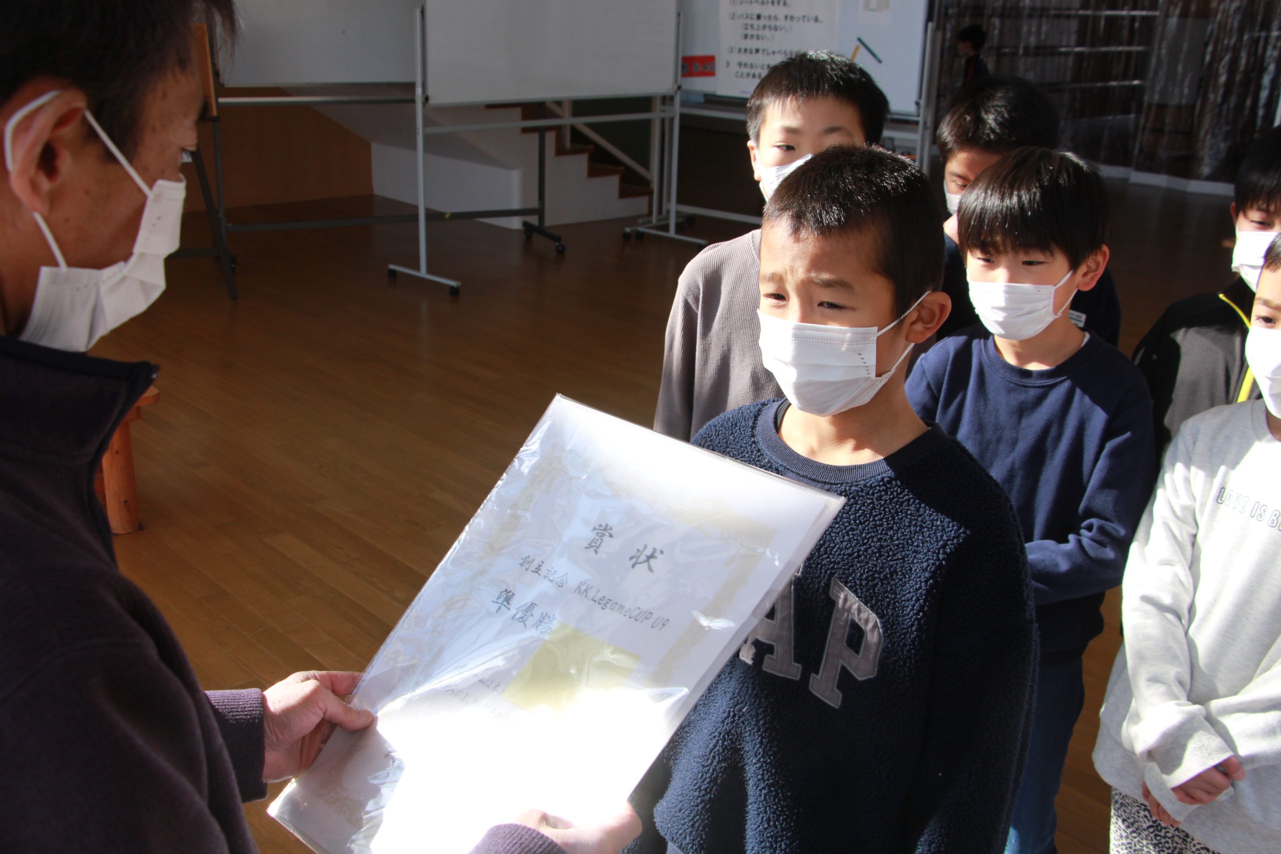 【サッカー】KK.LegameCUP U9 準優勝 ｜ 十文字小学校